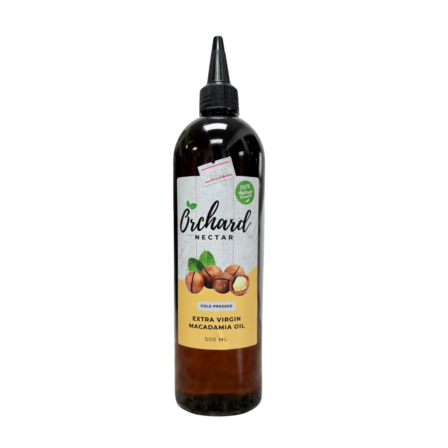 Orchard Nectar – Extra Virgin Macadamia Oil 500ml – The House of Nuts